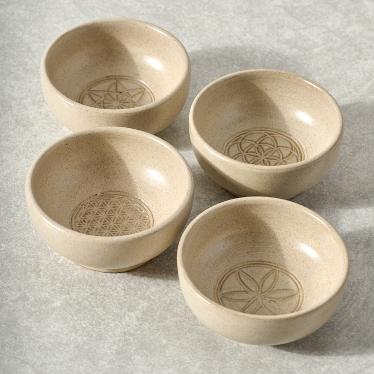 Sacred Geometry Dipping Bowl - Flower of Life – Ten Thousand Villages