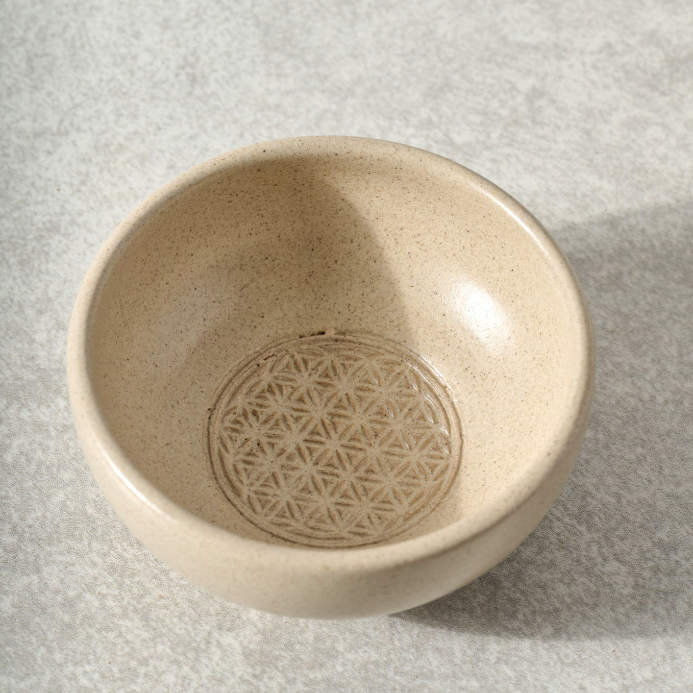 Sacred Geometry Dipping Bowl - Flower of Life | Ten Thousand Villages