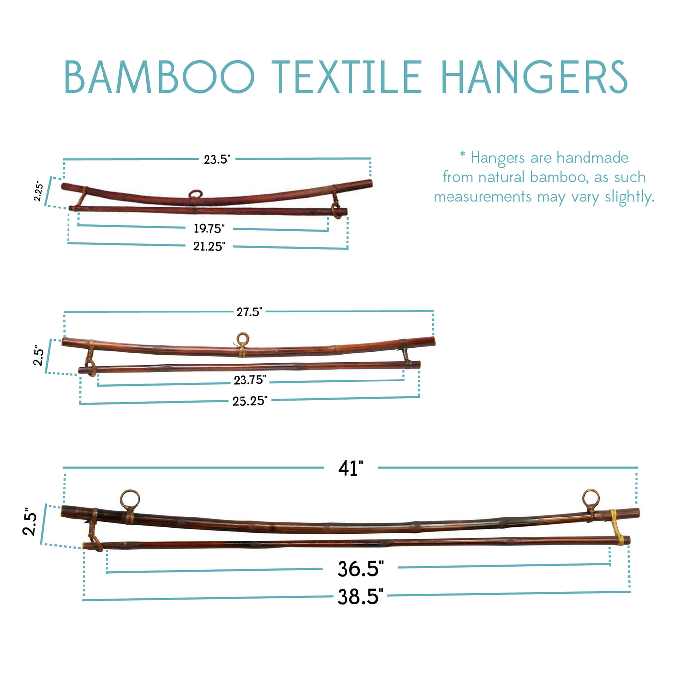 Bamboo Textile Hangers | Ten Thousand Villages