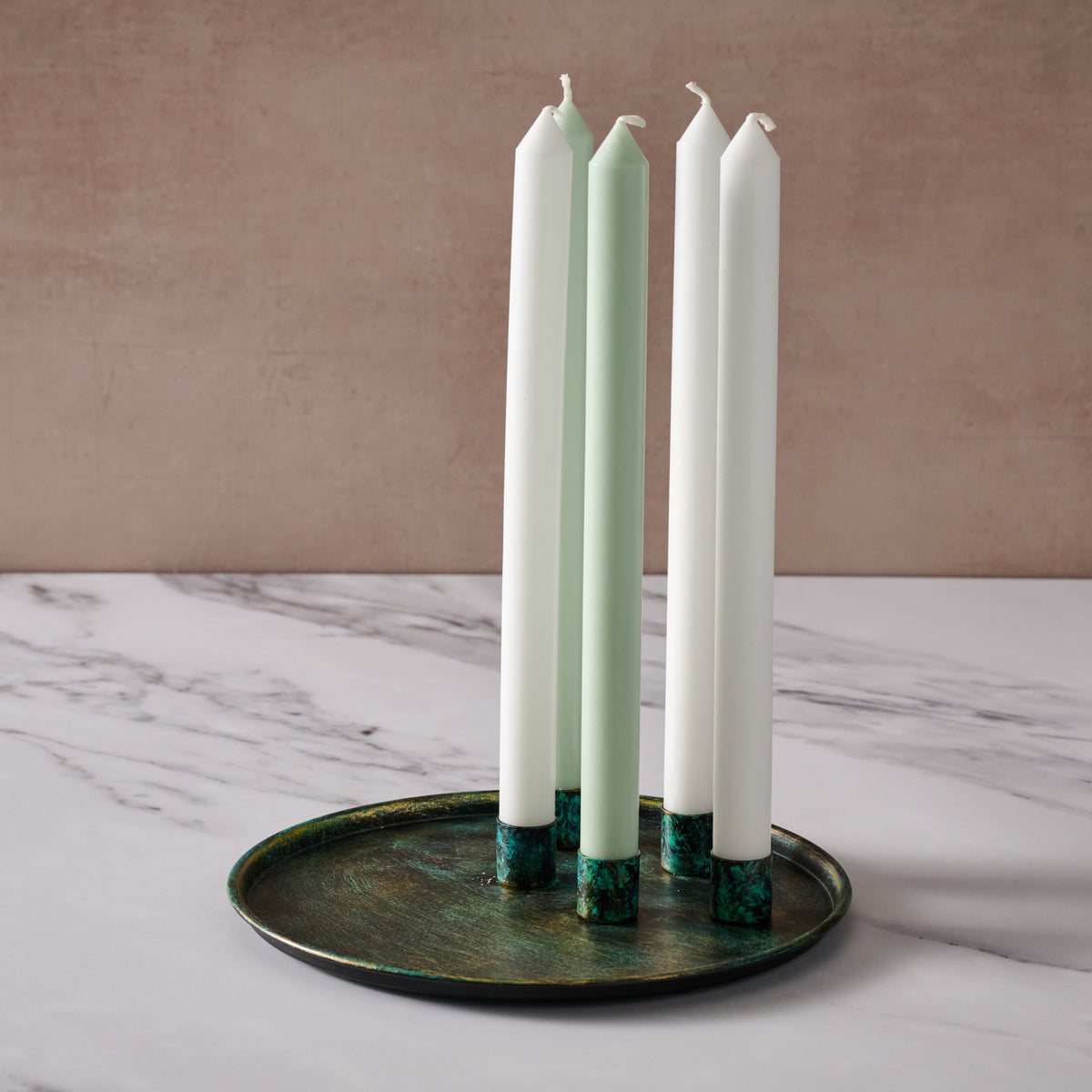 Mashal Iron Taper Candle Holder Plate – Ten Thousand Villages