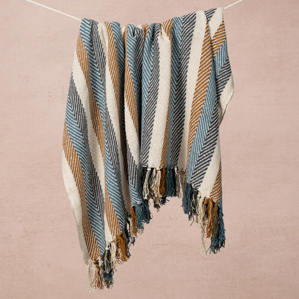 Choolha Winter Stripe Blanket – Ten Thousand Villages