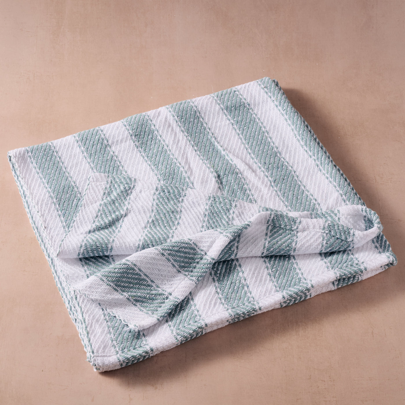 Garmee Upcycled Cotton Beach Blanket - Blue | Ten Thousand Villages