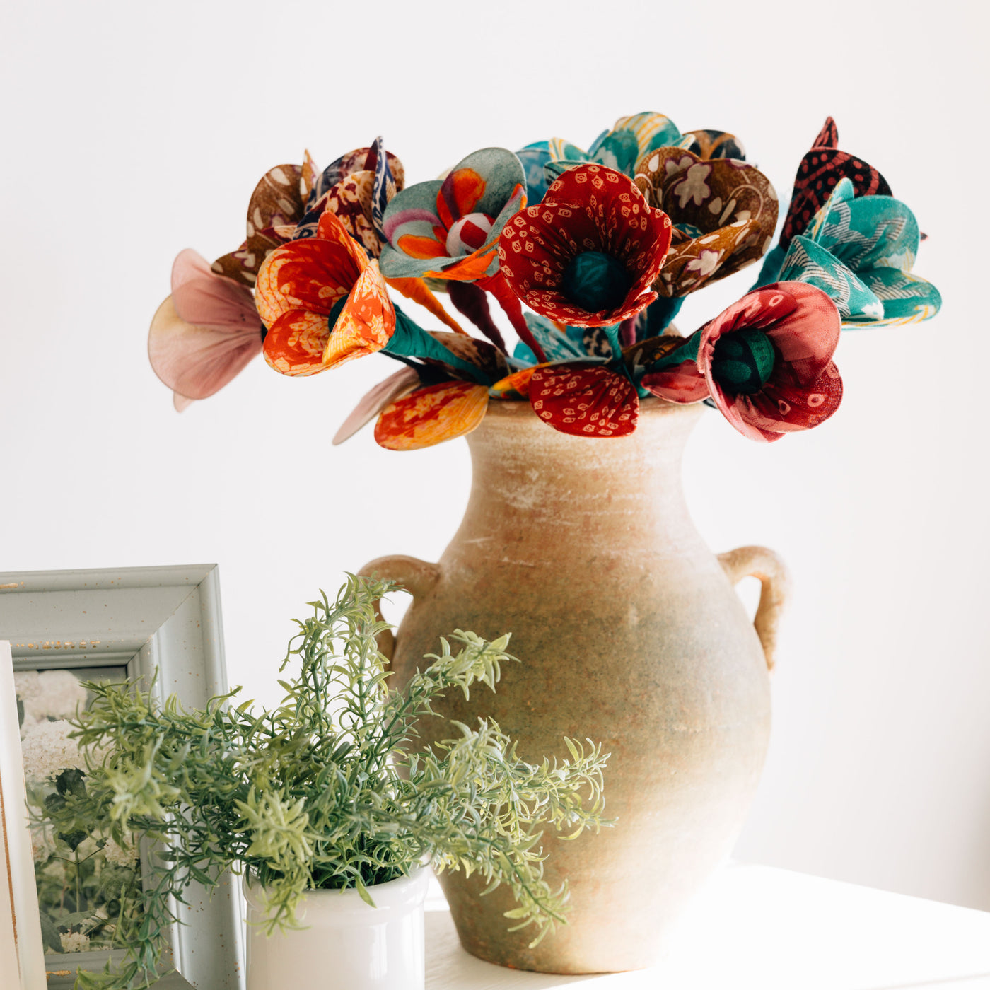 Recycled Sari Flower — Ten Thousand Villages