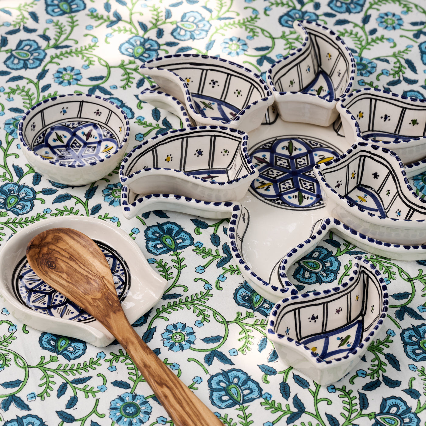 Sea Star Ceramic Spoon Rest | Ten Thousand Villages