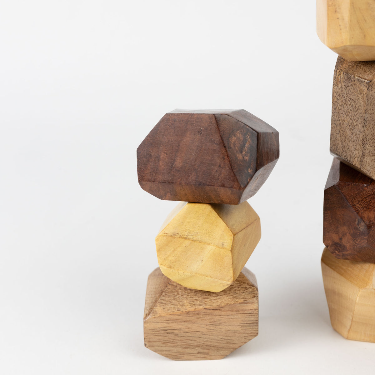 Upcycled Wood Stacking Stones - Set of 9 – Ten Thousand Villages