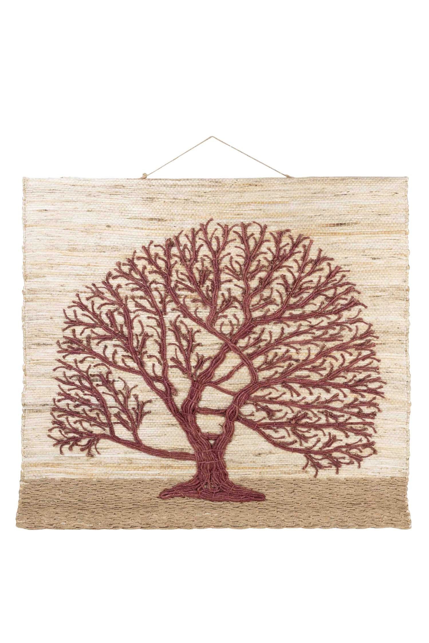 Jute Tree of Life Wall Hanging | Ten Thousand Villages