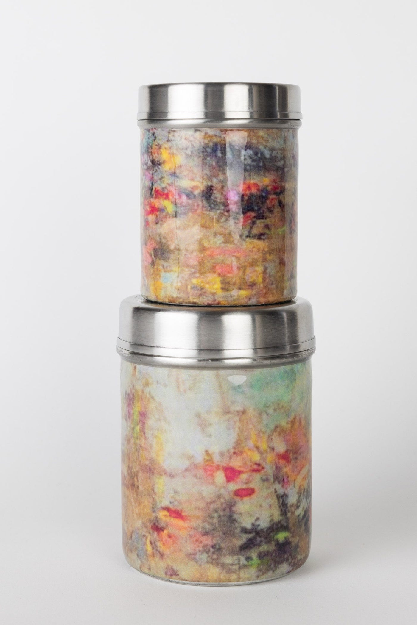 Monet Metal Storage Canister | Ten Thousand Villages