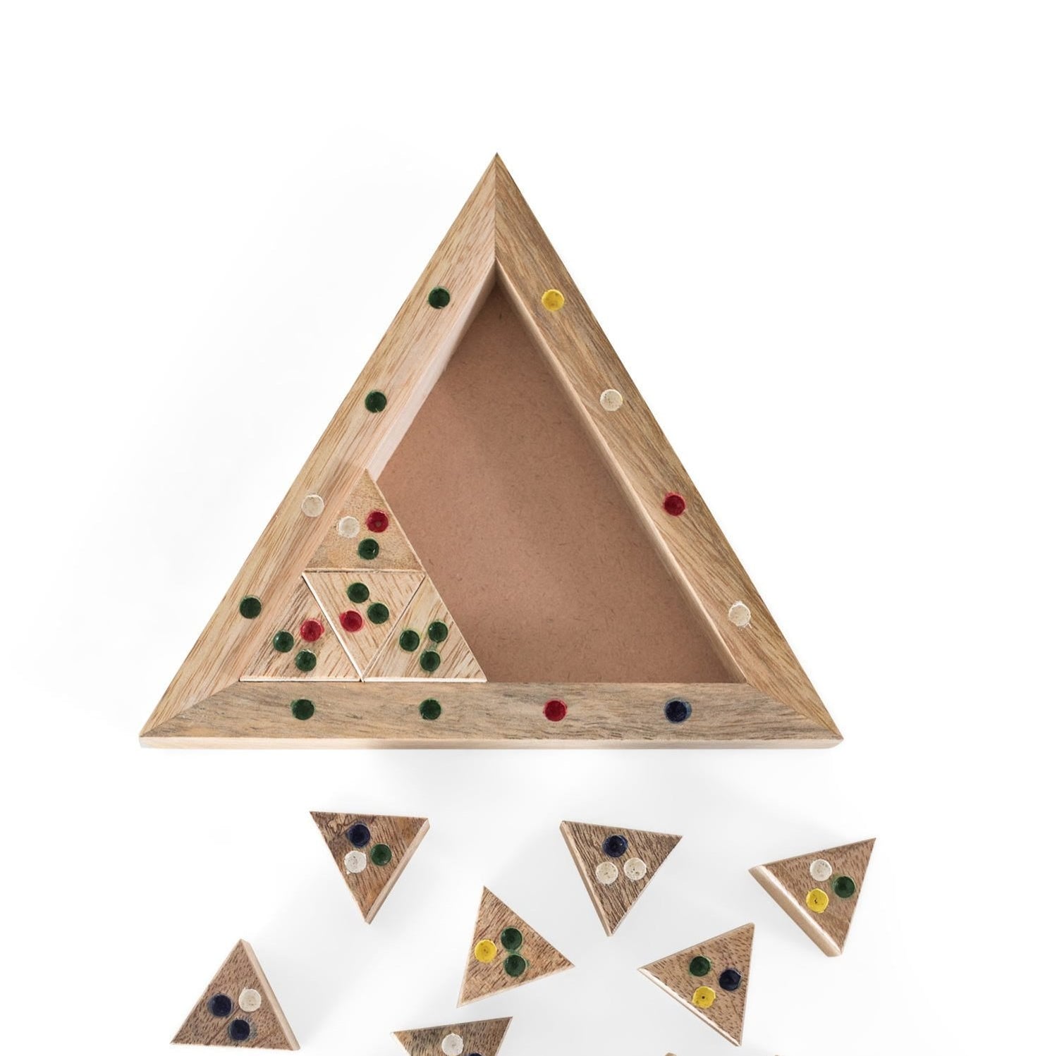 Triangle Puzzle Game — Ten Thousand Villages