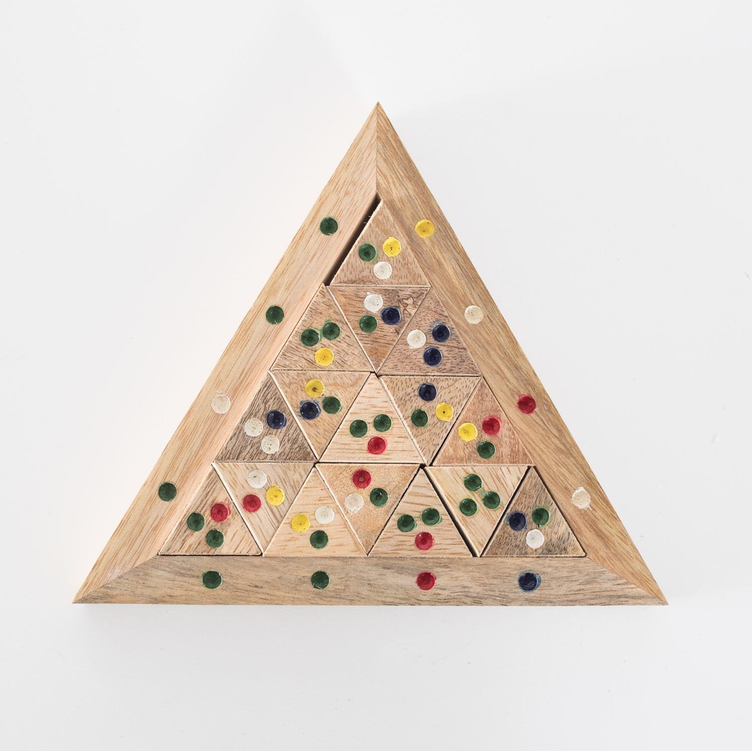 Triangle Puzzle Game | Ten Thousand Villages