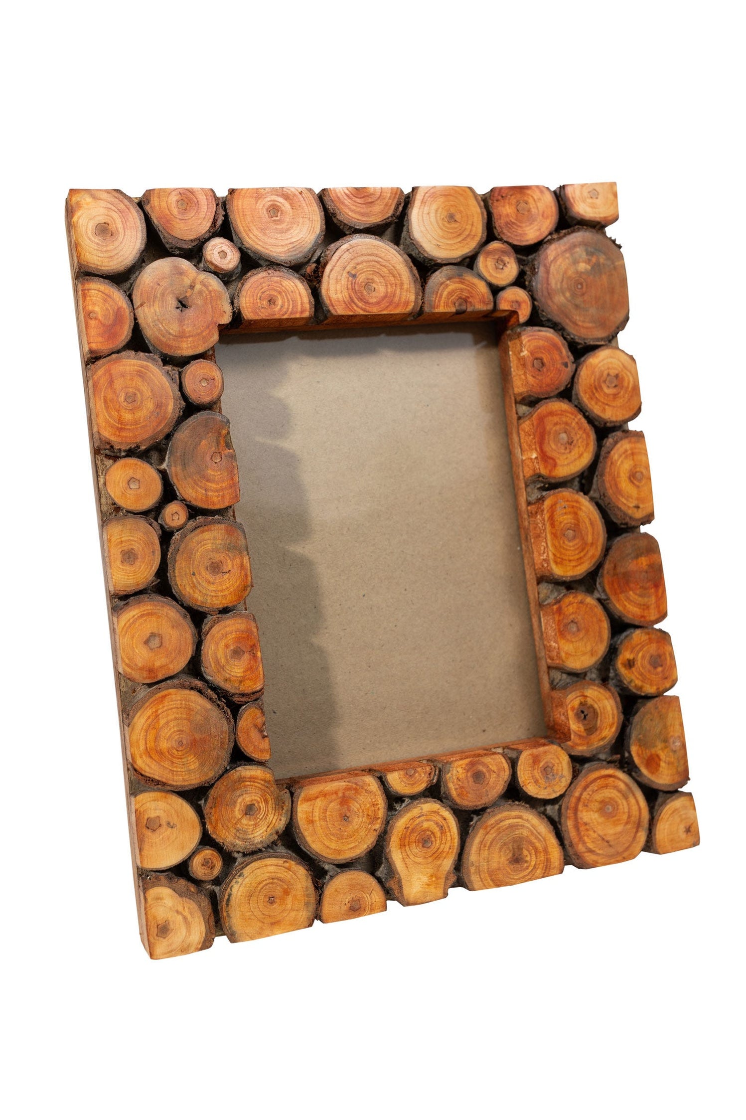 5x7 Wood Slice Frame | Ten Thousand Villages