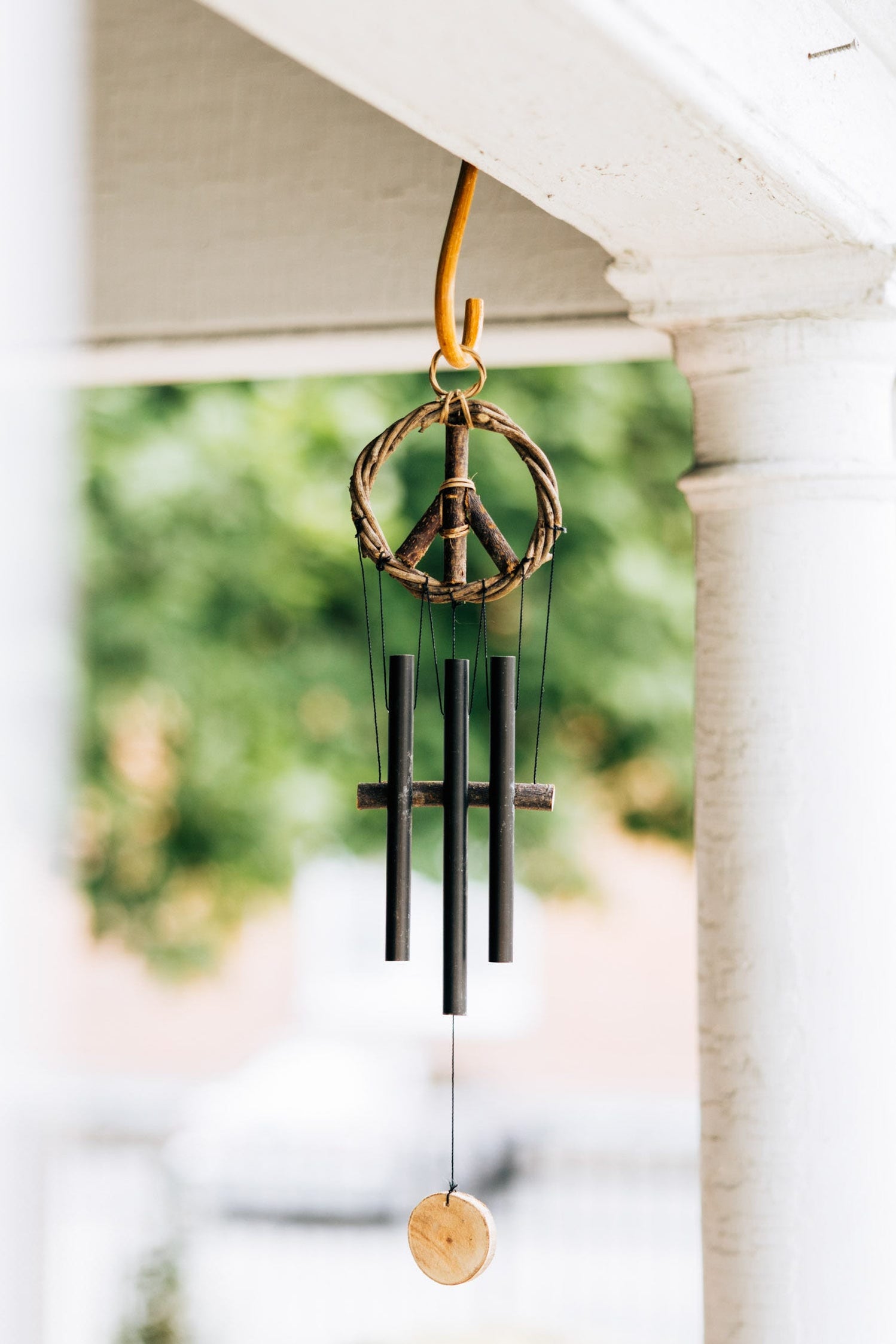 Peace Sign Wind Chime | Ten Thousand Villages