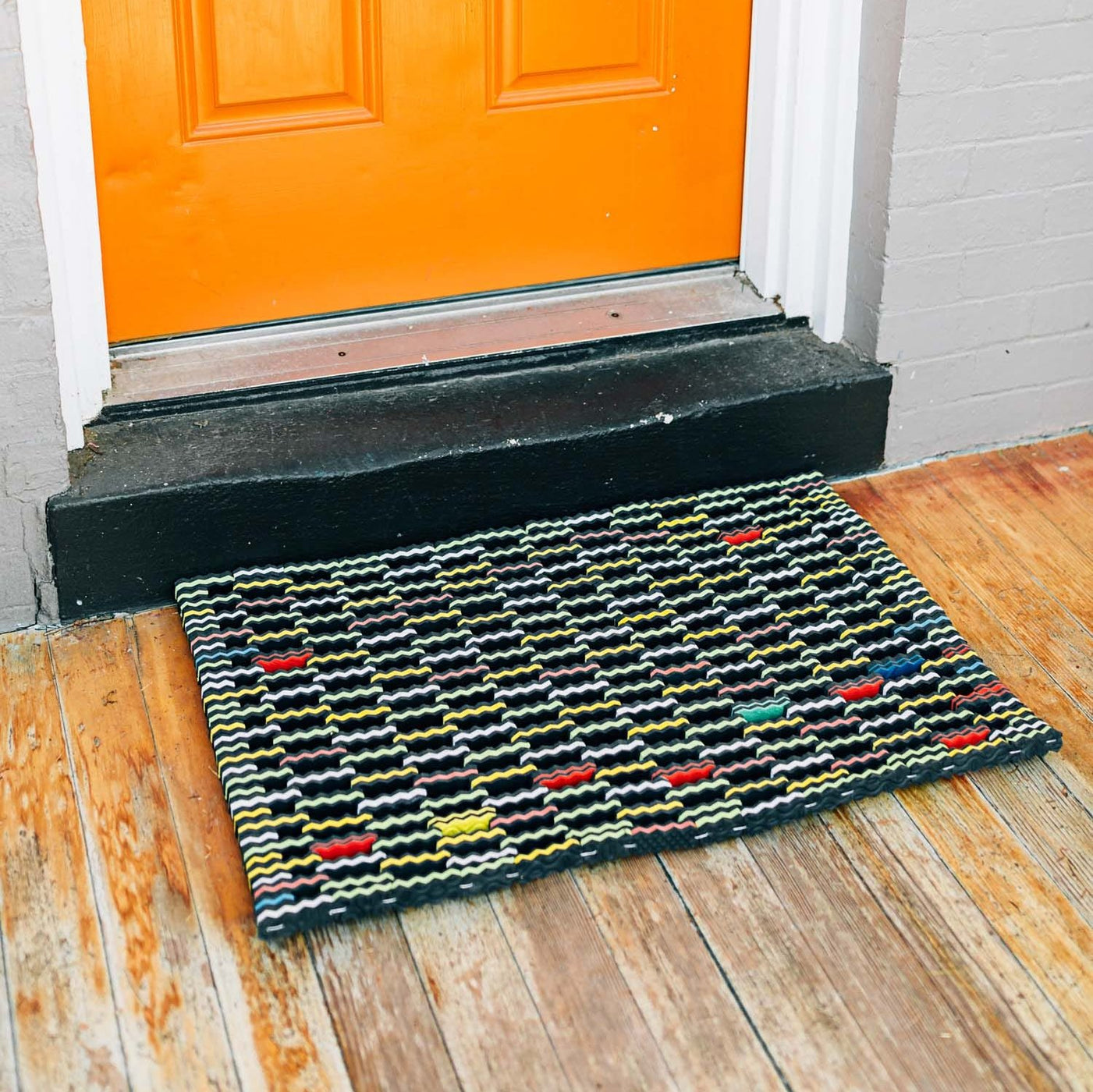 Upcycled Flip-Flop Mat | Ten Thousand Villages